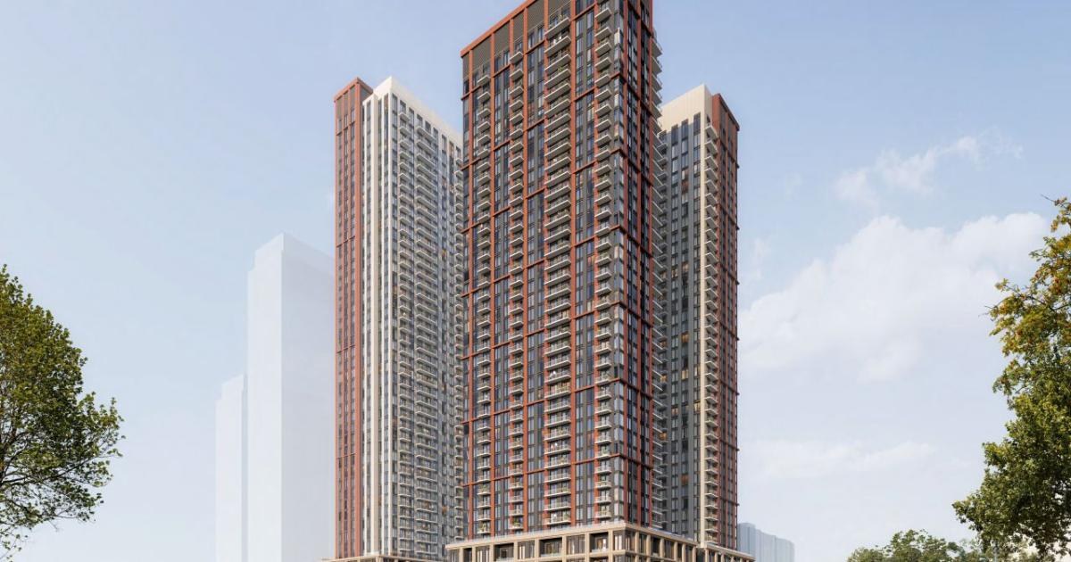 4 purpose-built rental towers proposed at Don Mills and Sheppard | Urbanize Toronto